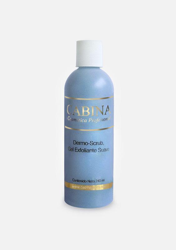Dermo-scrub, gel exfoliante suave 240ml. – Cabina