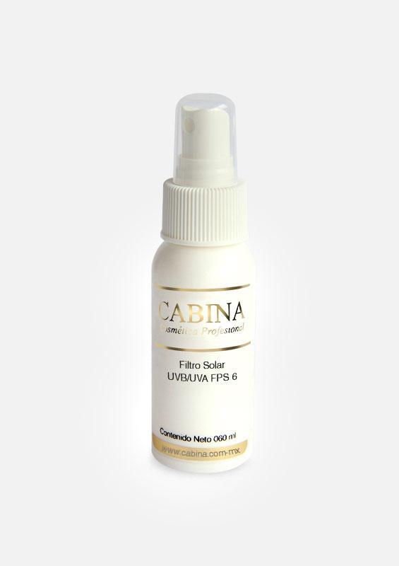 Filtro solar UVB/UVA FPS 6 060ml – Cabina